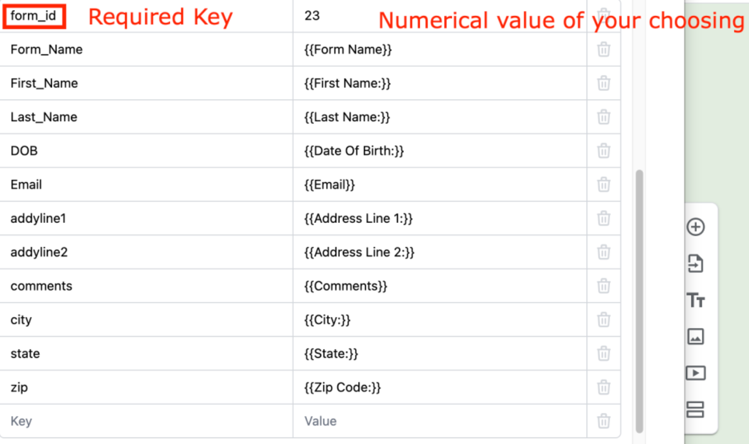 Google Forms Integrations Guide – Kipu CRM