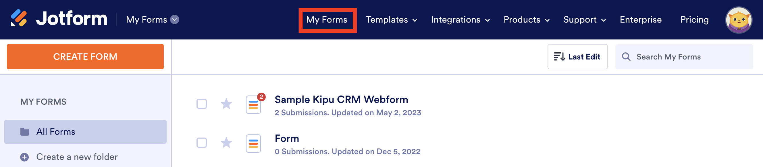Jotform Integration – Kipu CRM