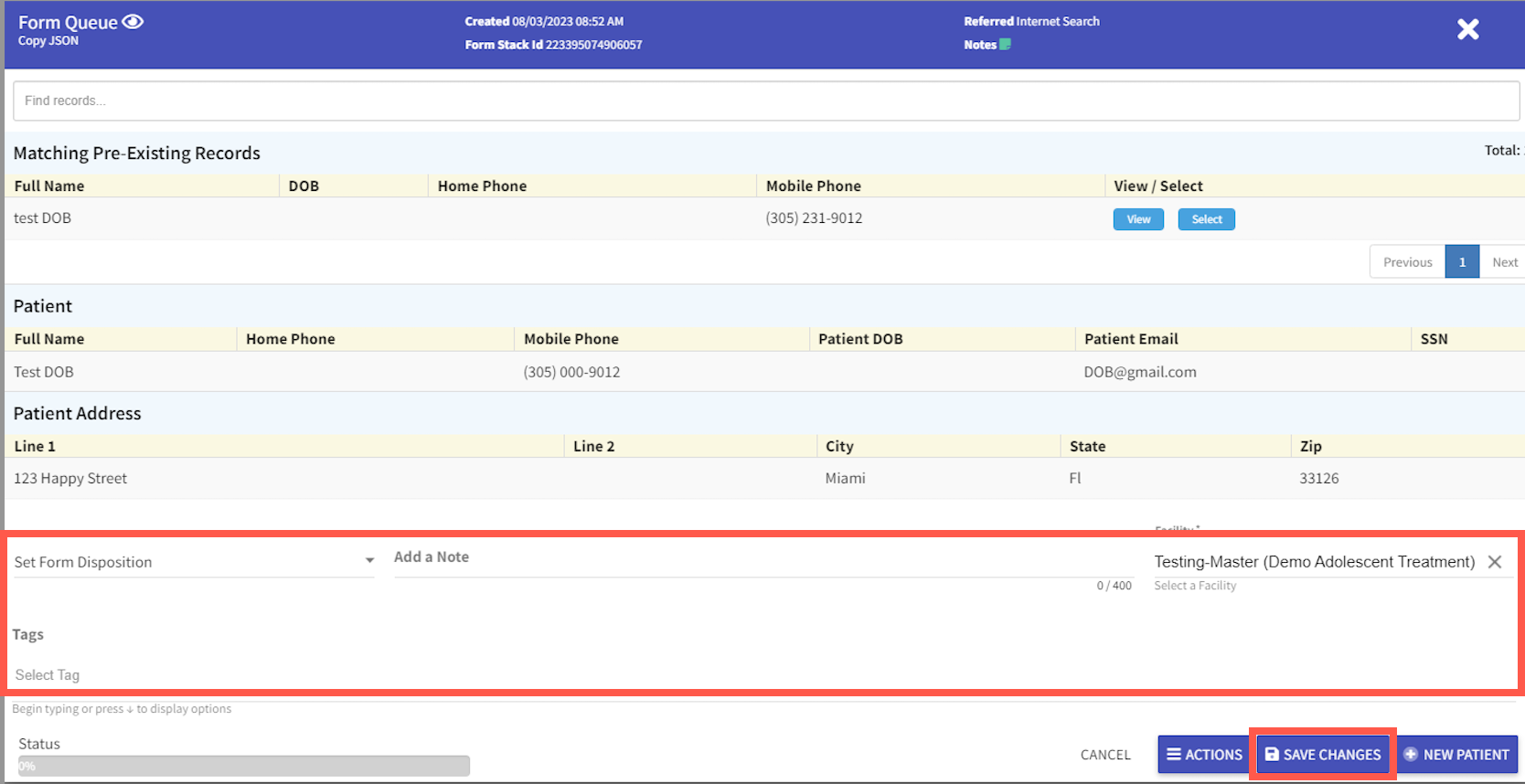 Form Queue Processing – Kipu CRM
