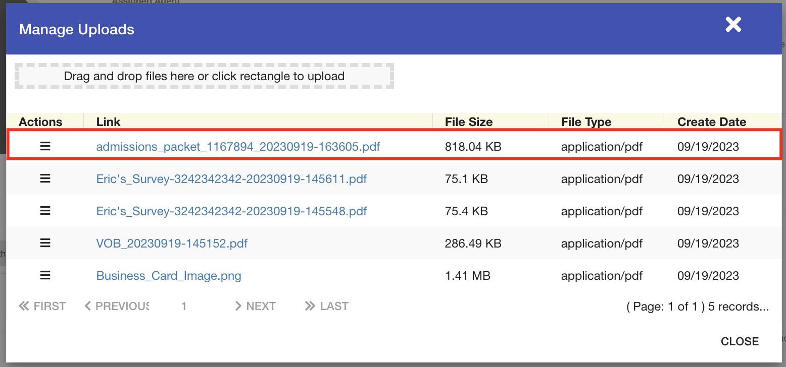 How to Create an Admissions Packet – Kipu CRM