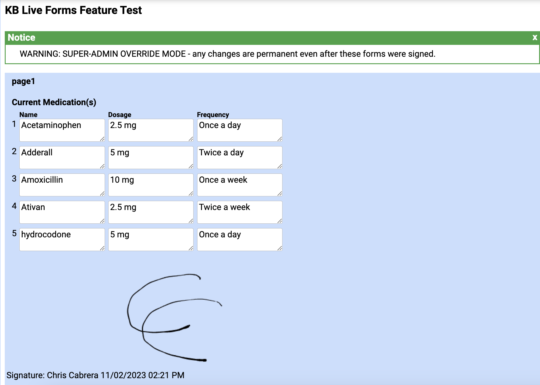 Template Designer: Live Forms Feature – Kipu CRM