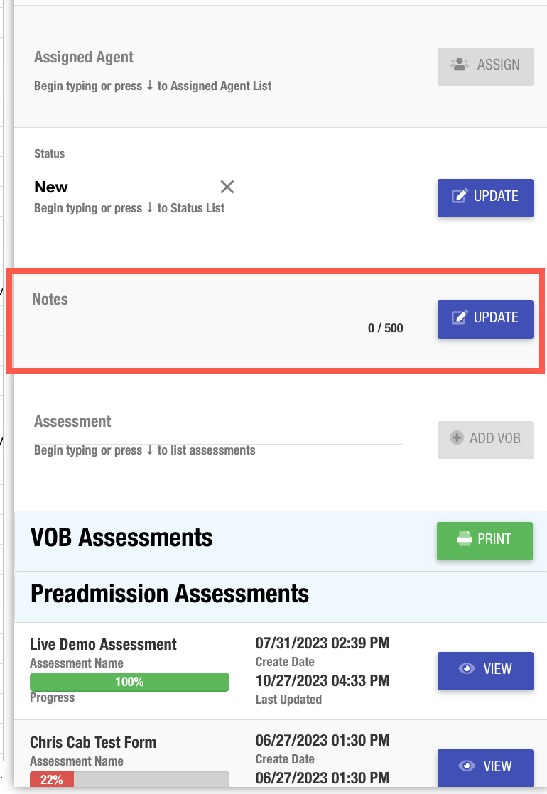 Phone VOB – Kipu CRM