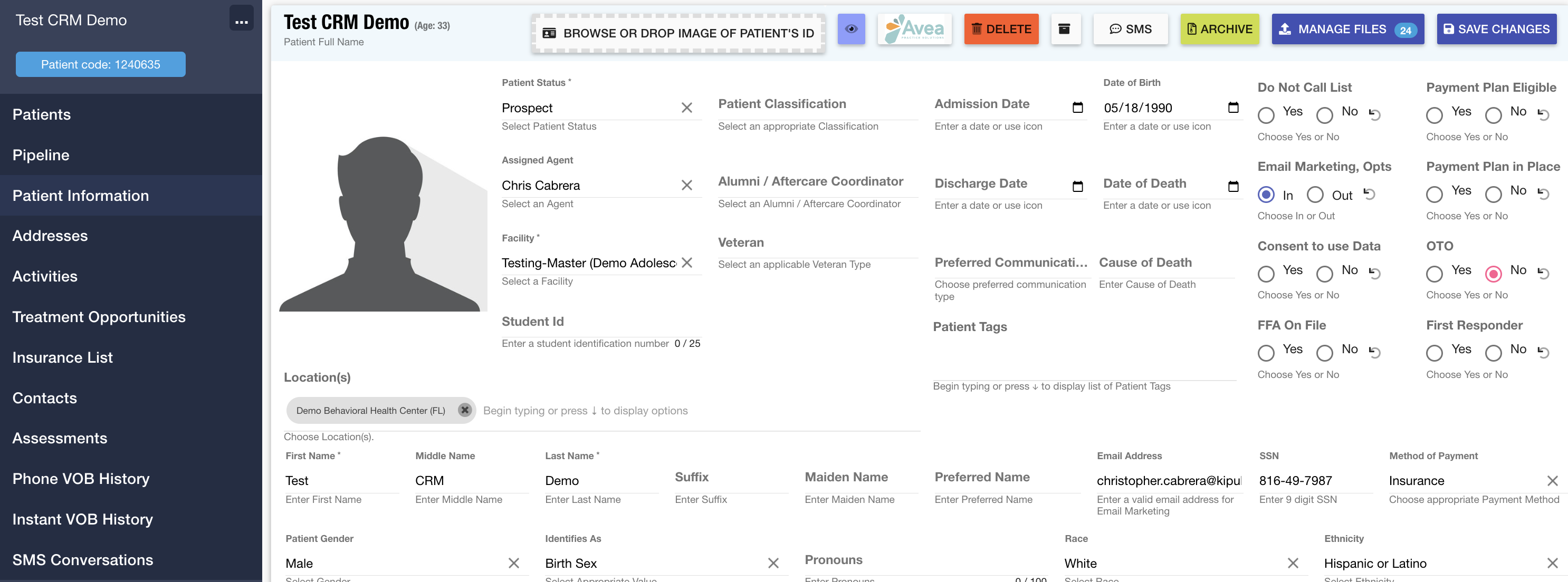 Patient Communication Logs: Discussion Feature – Kipu CRM