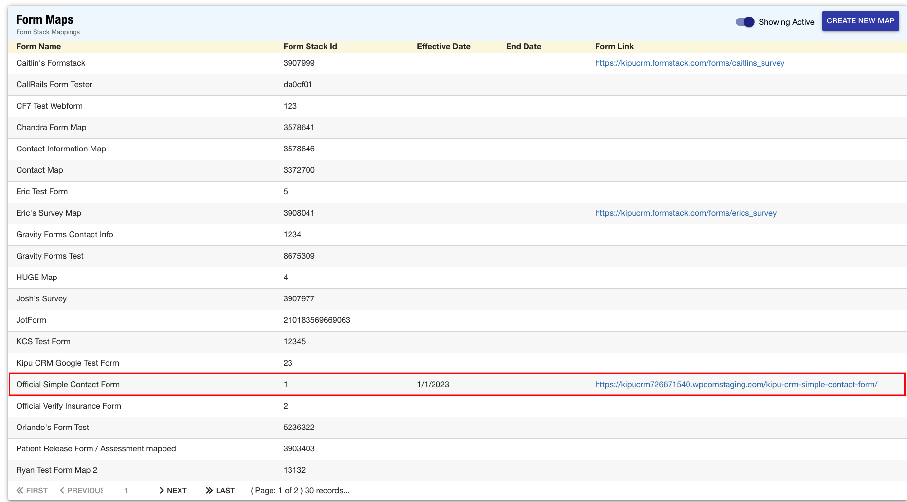 How Can I Map Facilities to The Form Queue? – Kipu CRM