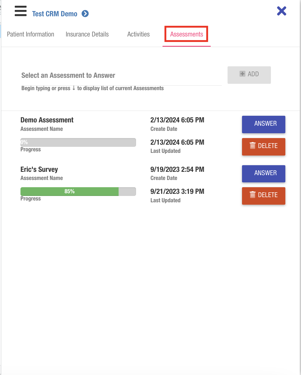 Prospect/Patient Records Grid Overview – Kipu CRM
