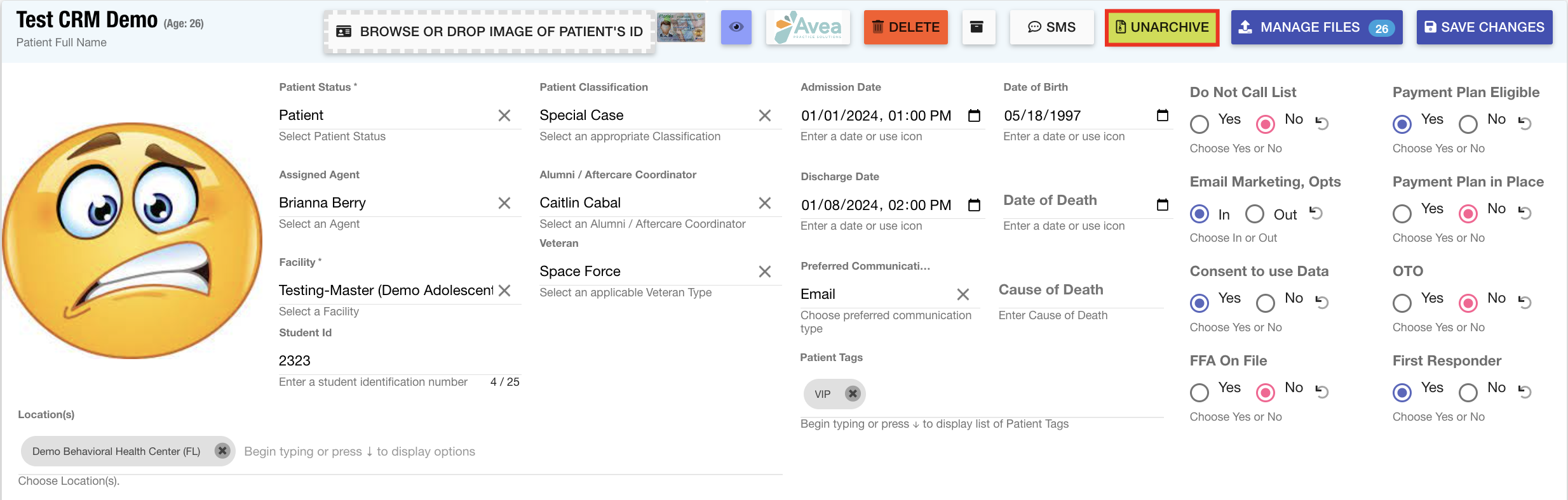 How Do I Archive/Unarchive a Patient Record? – Kipu CRM