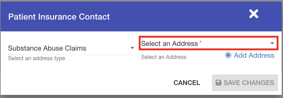 How Do I Add a Medical Claims and/or Substance Abuse Claims Address To ...