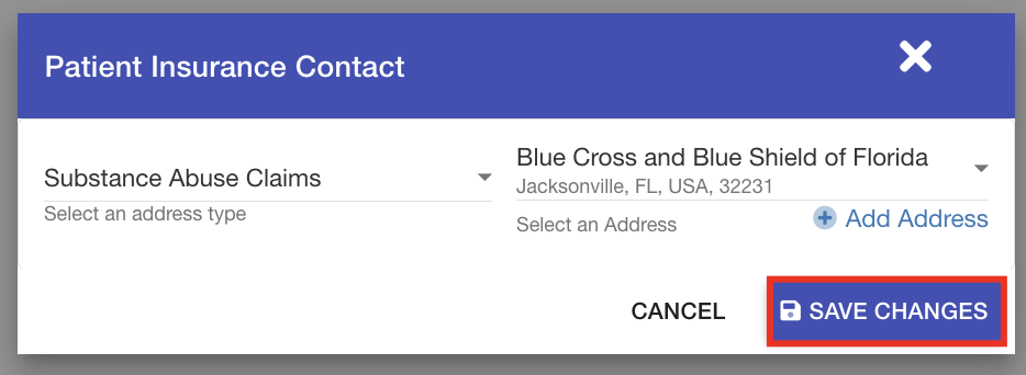 How Do I Add a Medical Claims and/or Substance Abuse Claims Address To ...