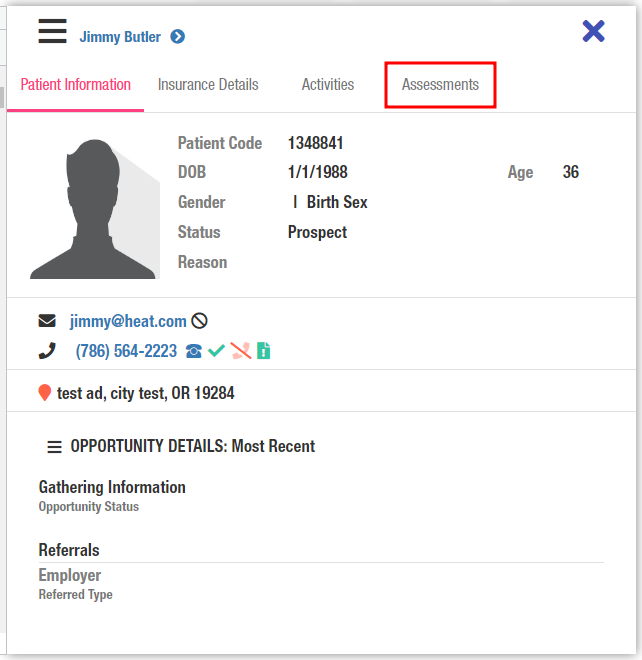 How Can I Perform An Assessment Via The Focus Panel? – Kipu CRM