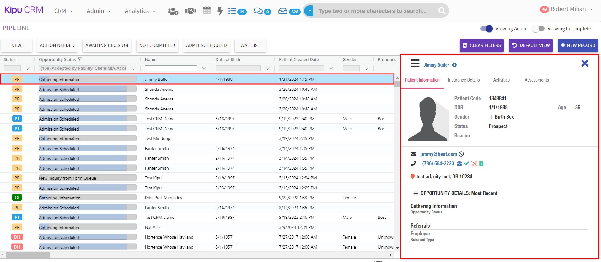 How Can I Perform An Assessment Via The Focus Panel? – Kipu CRM