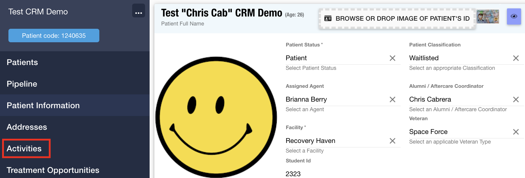 Patient Communication Logs – Kipu CRM