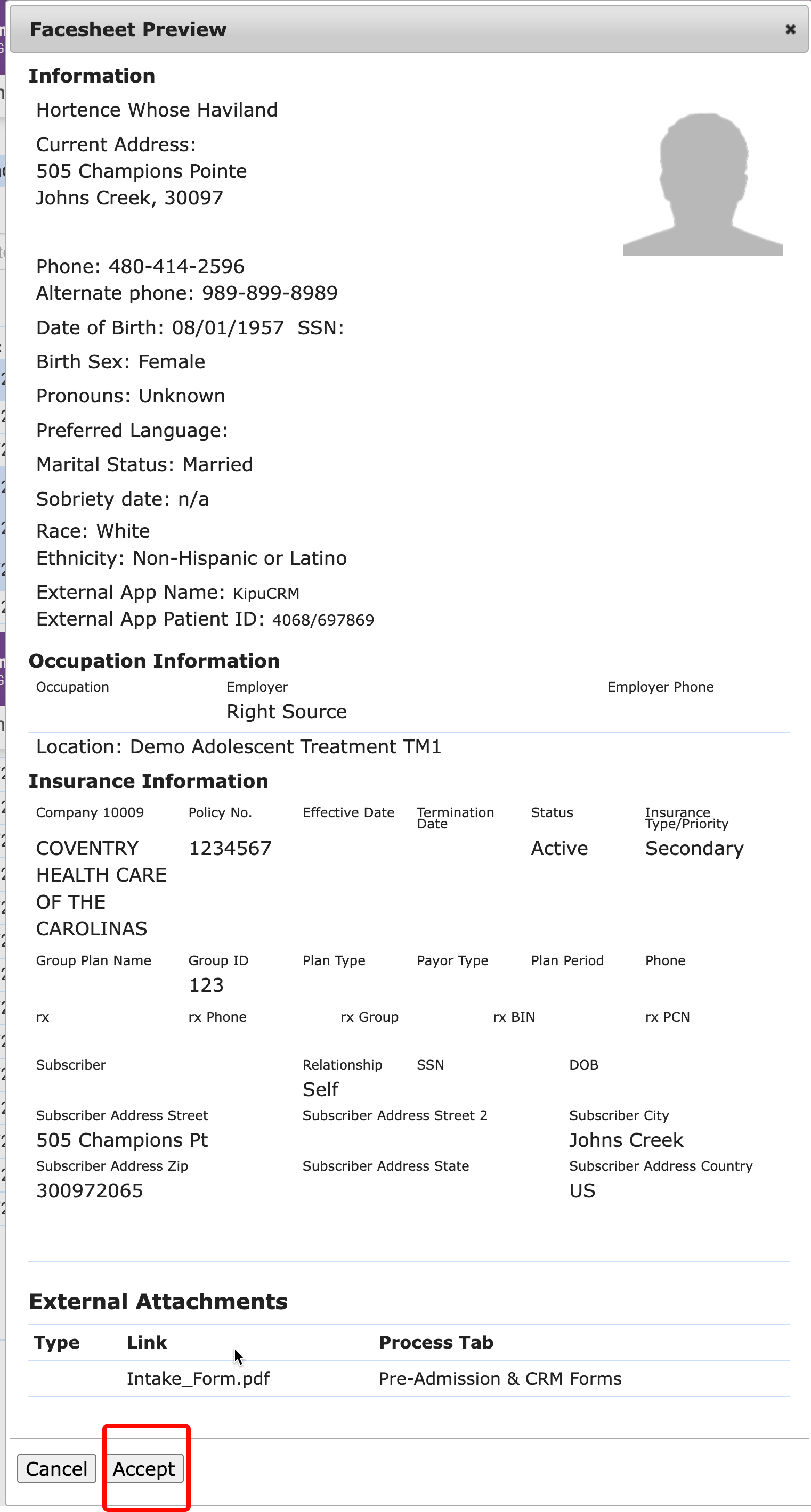 How to Push Opportunities to the EMR – Kipu CRM