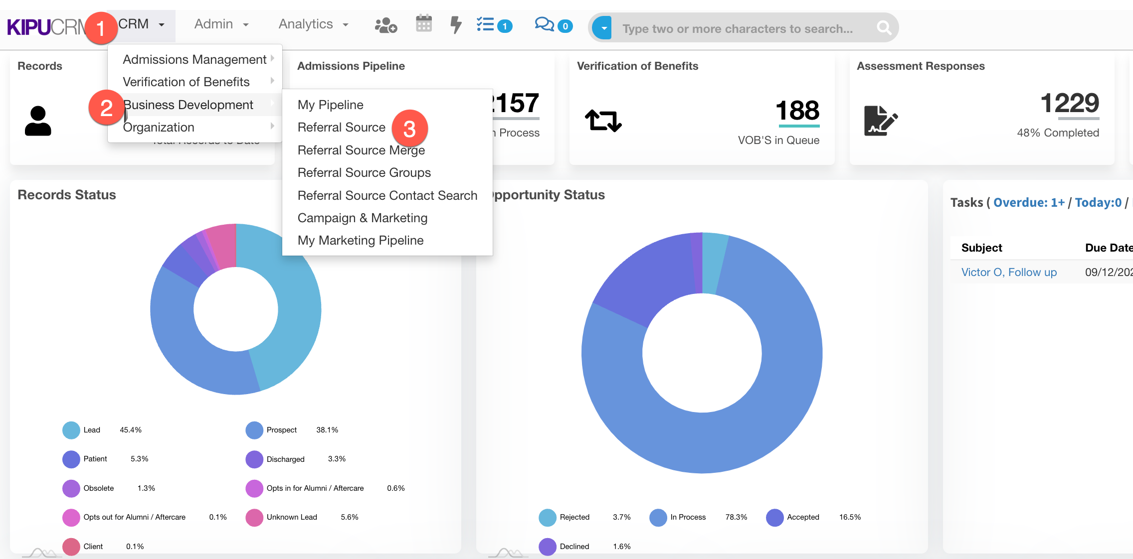 How to Create Referral Source Contacts – Kipu CRM